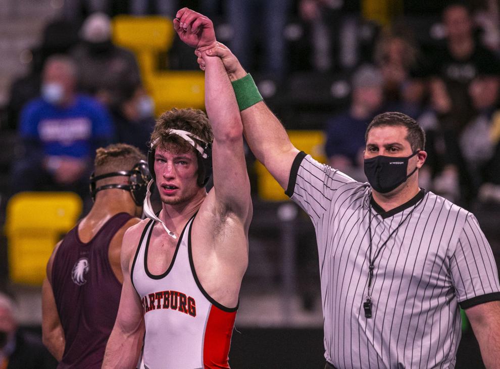 Photos: Wartburg wrestlers at NWCA national championships (Updated finals)