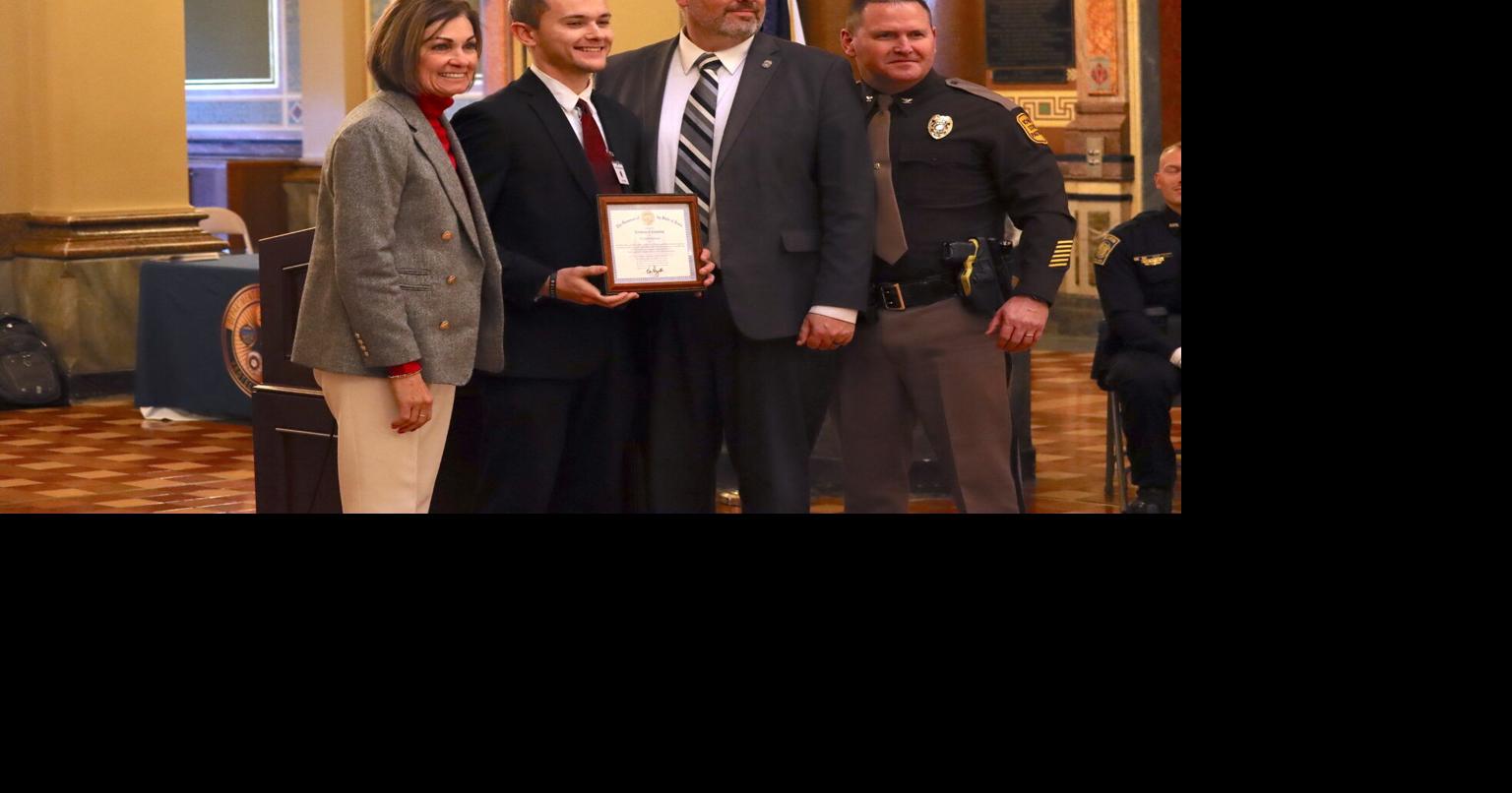 Waterloo man receives Sullivan Brothers’ Award of Valor