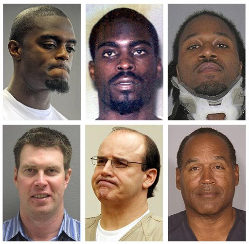 A list of major NFL player arrests