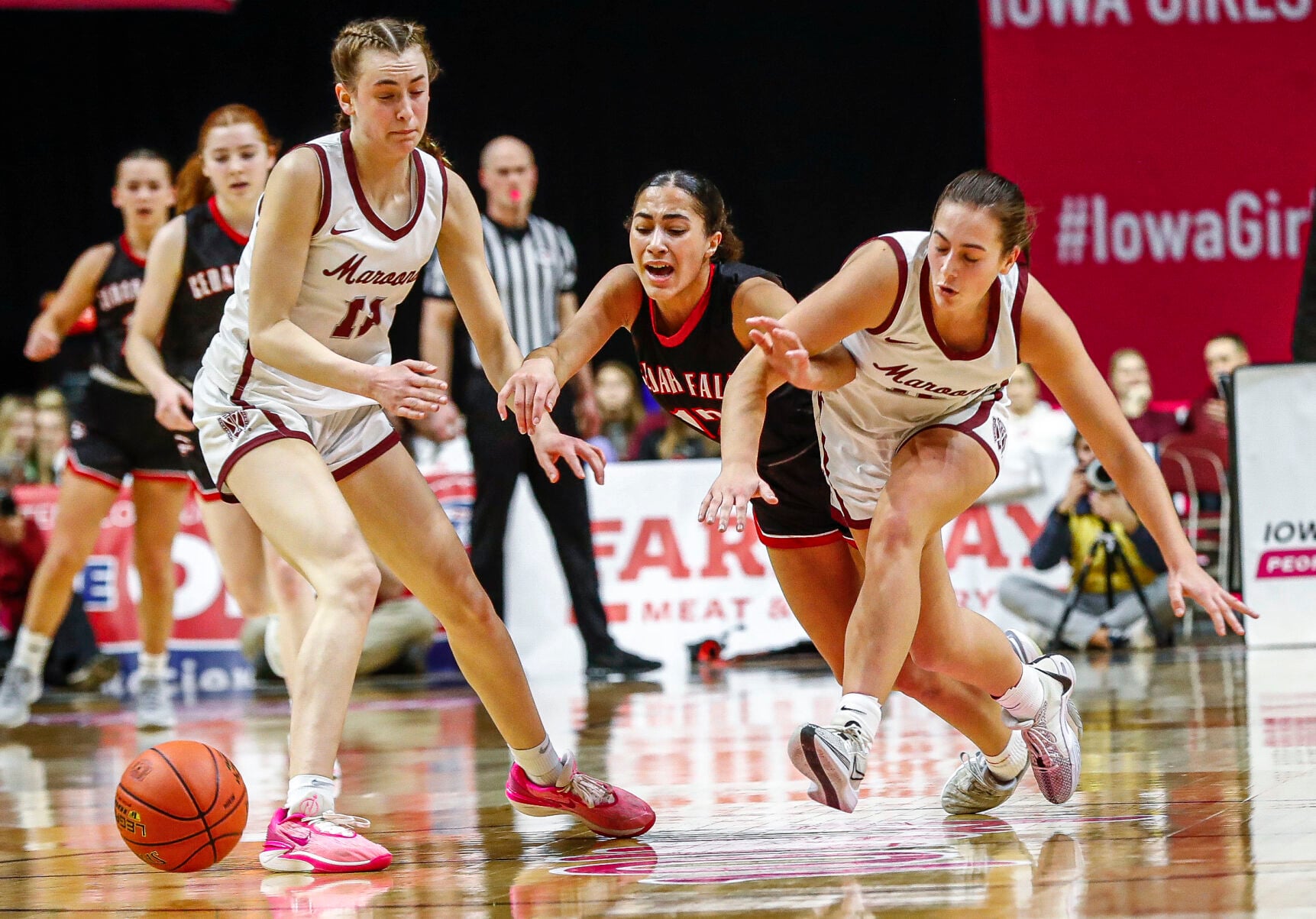 Iowa girls' basketball is struggling with attrition.