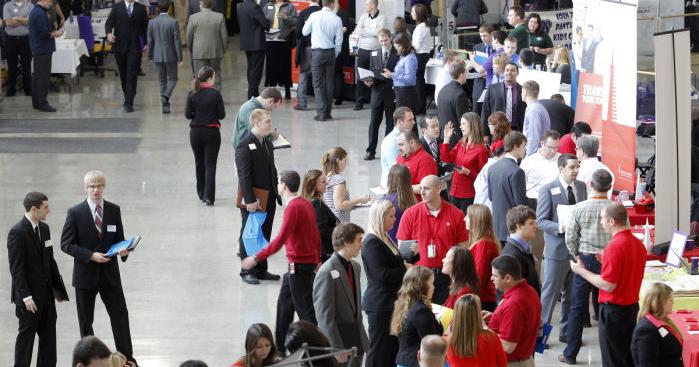 UNI job fair draws a crowd