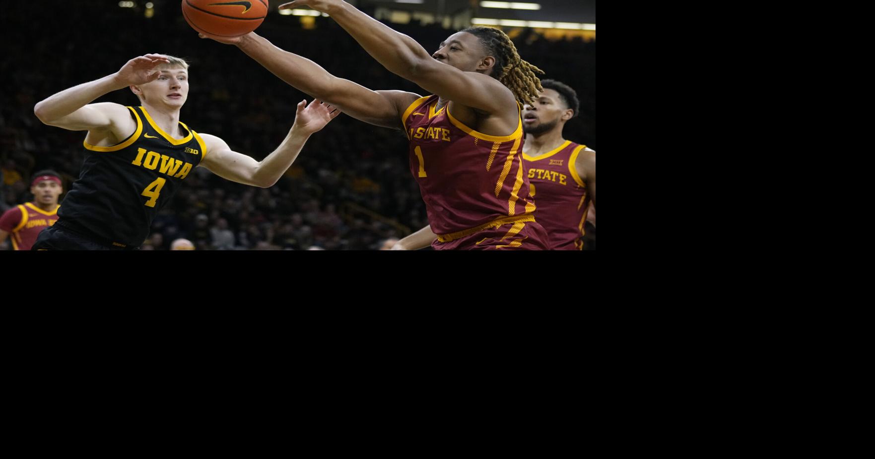 PHOTOS: Iowa State at Iowa in the Cy-Hawk men's basketball game