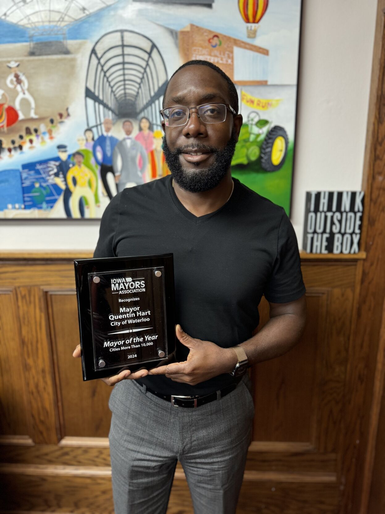 Waterloo's Quentin Hart named Iowa Mayor of the Year