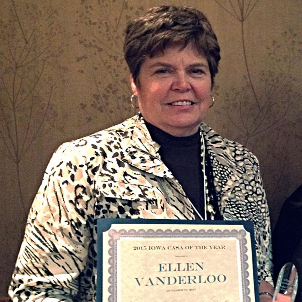Congratulations, Ellen Vanderloo!