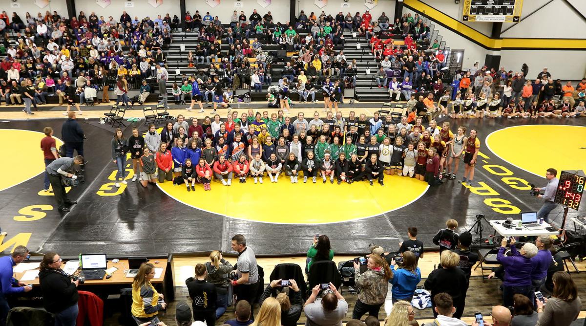 Girls' state wrestling: Girls' wrestling in Iowa wins the day