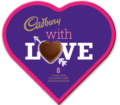 Who invented the heart-shaped box of chocolates?