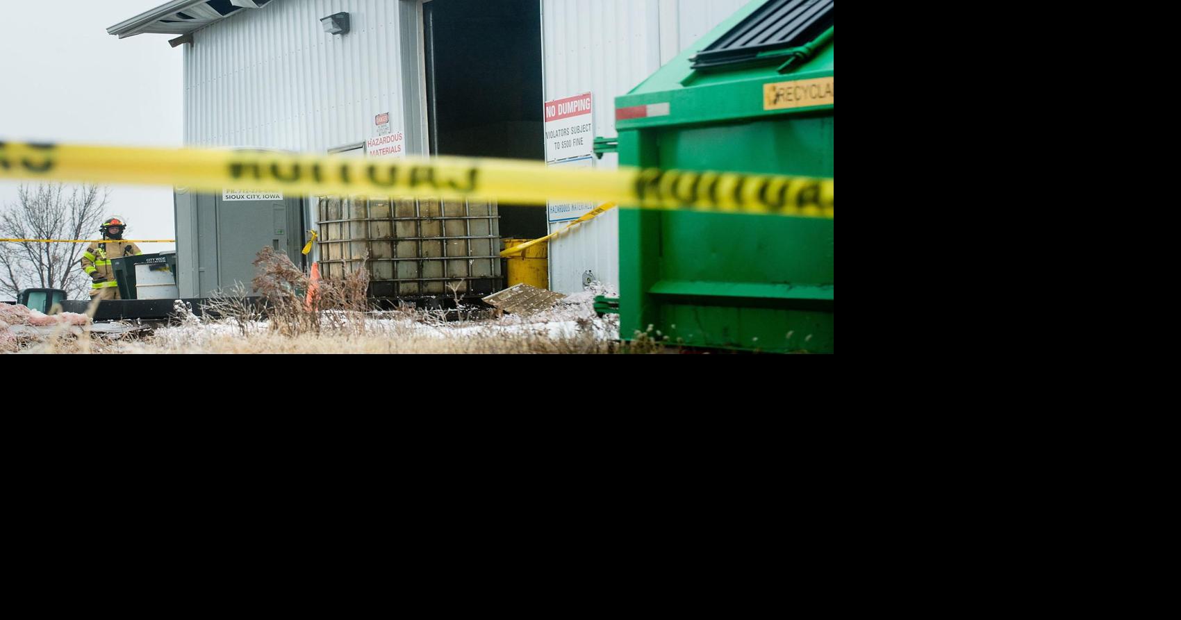 Two injured in Sioux City Landfill explosion