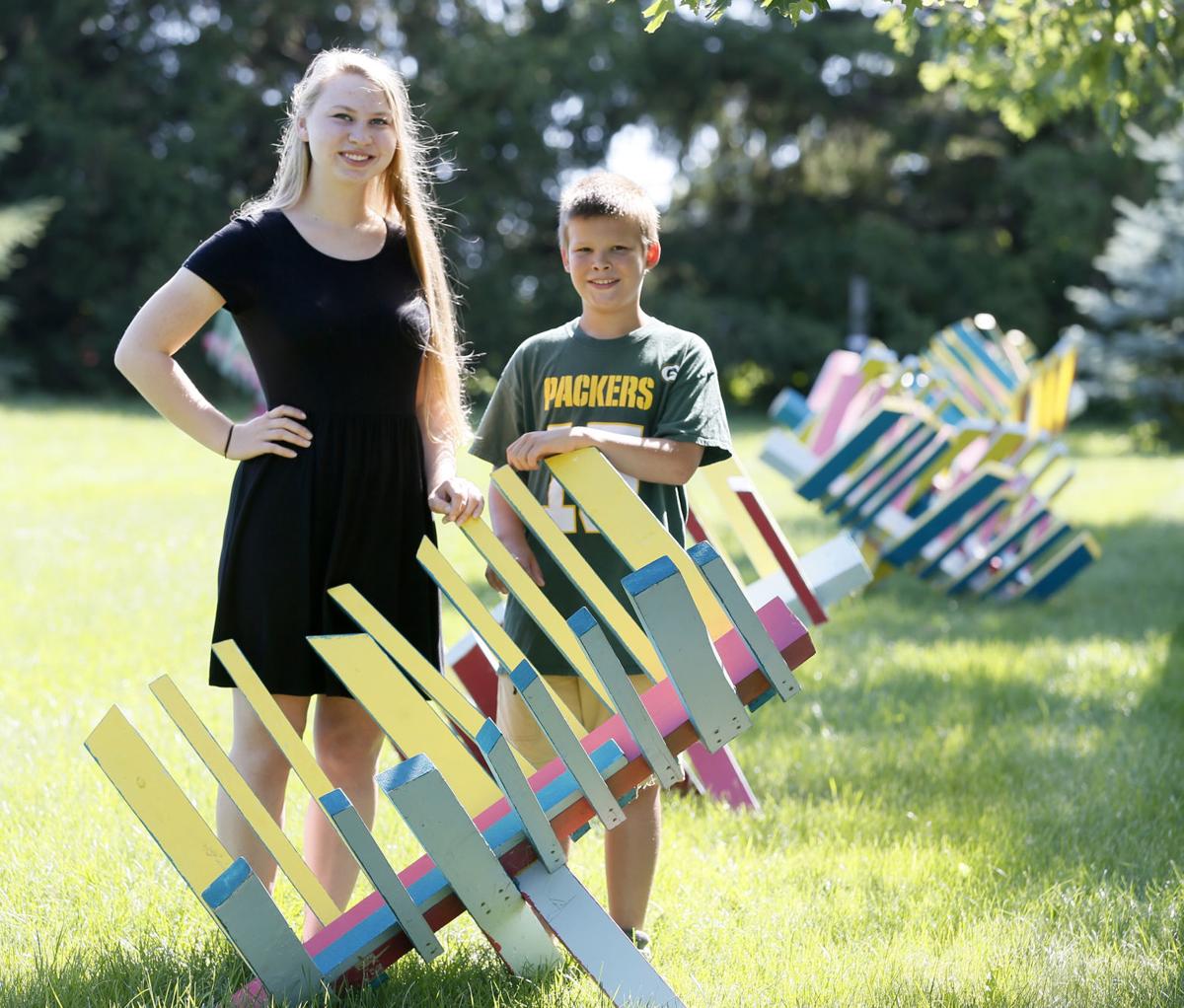 Youth Art Team, butterflies head to art summit