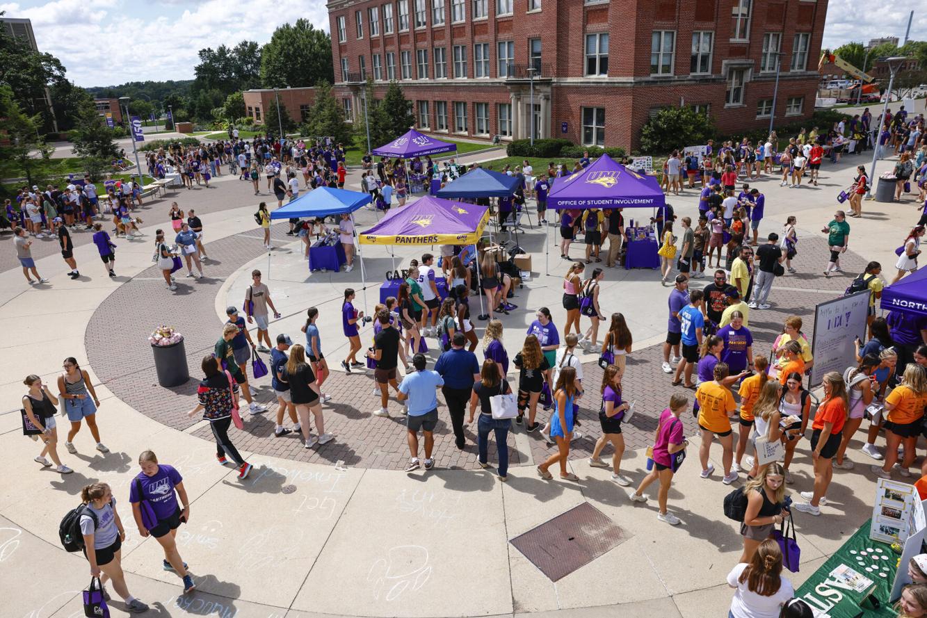 University of Northern Iowa Panthers are back on campus