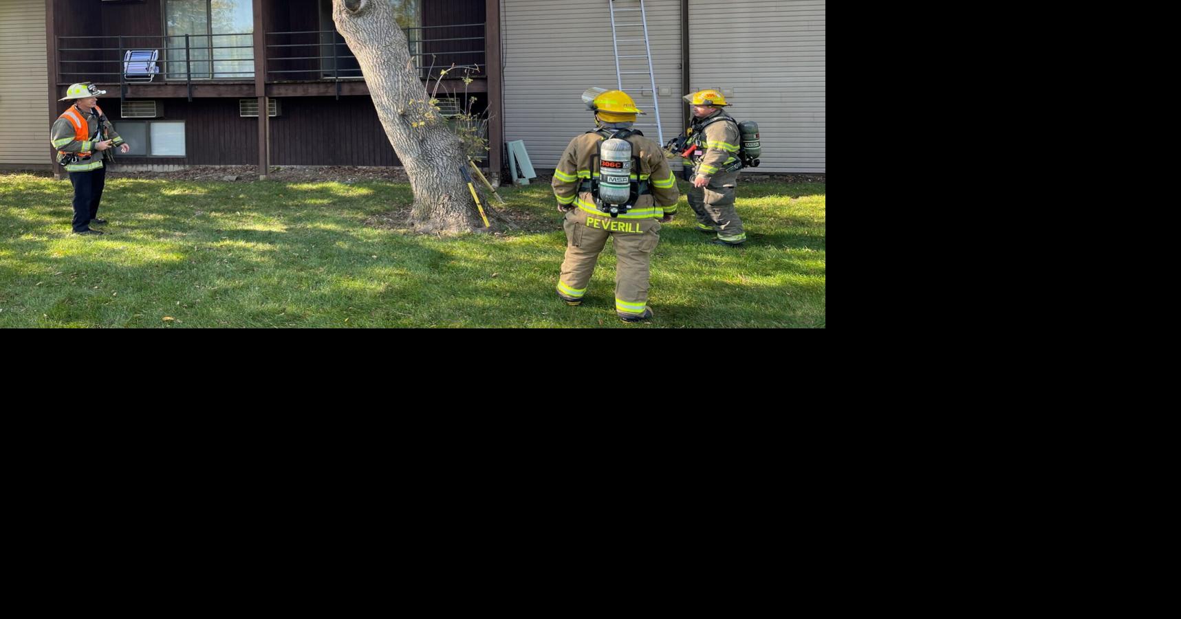 Apartments evacuated in building fire