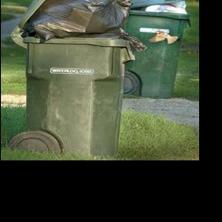 Some Wednesday garbage picked up Thursday in Waterloo