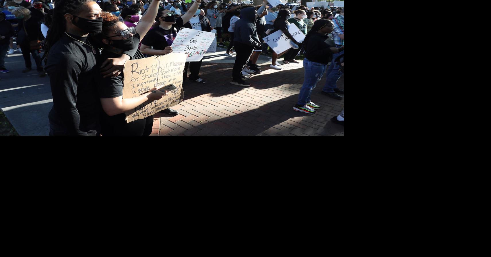 Cedar Valley residents protest death of George Floyd