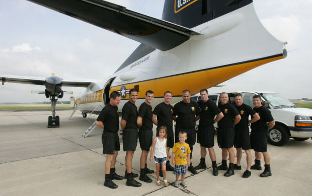 Golden Knights, Army’s elite parachute team, perform