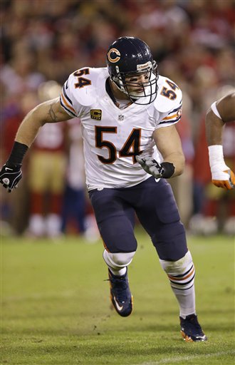 Urlacher remains a question mark for Bears