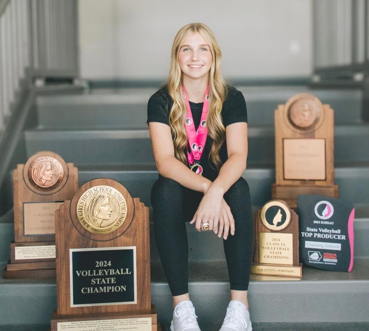 The Courier's All-Northeast Iowa area volleyball team