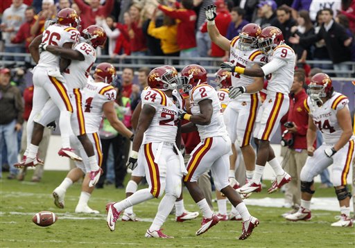Iowa State ends No. 15 TCU's 12-game streak, 37-23