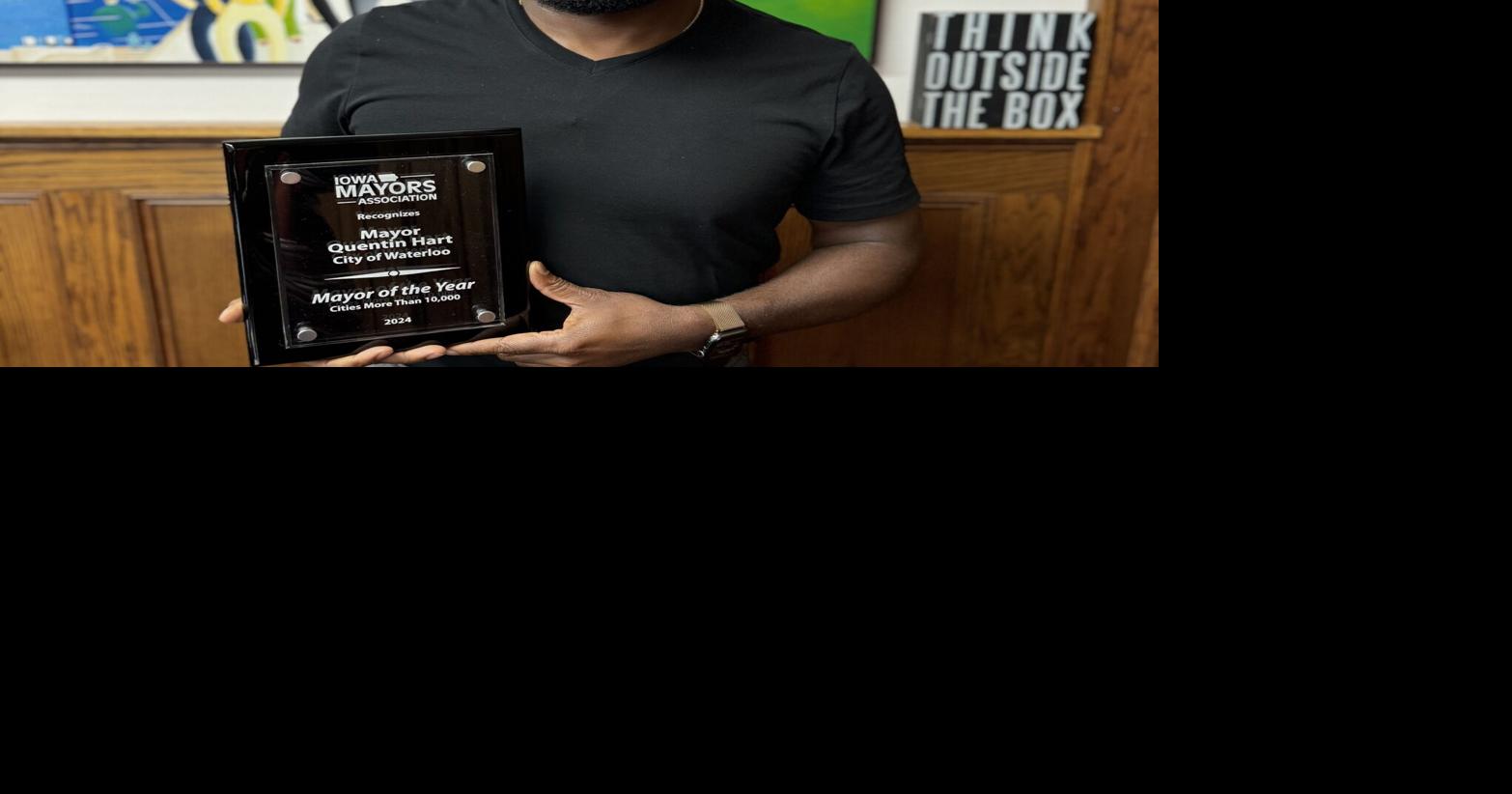 Waterloo's Quentin Hart named Iowa Mayor of the Year