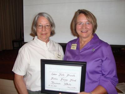 Maureen White Honored