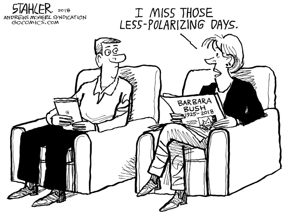 Barbara Bush was the first lady of the greatest generation