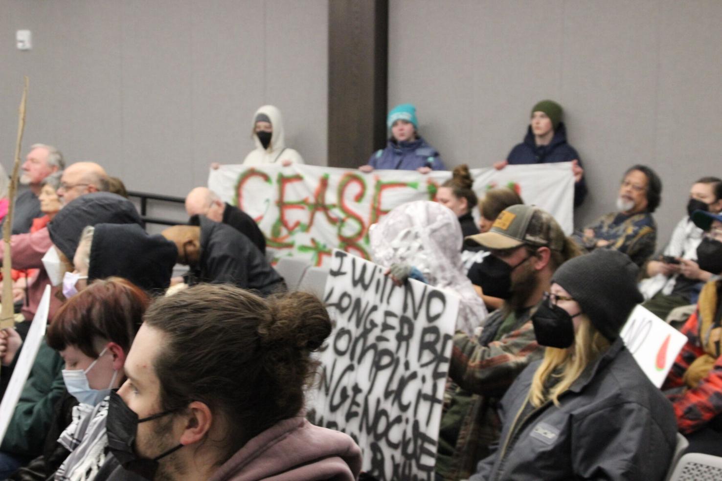 Monday marks third round of Cedar Falls cease-fire protests