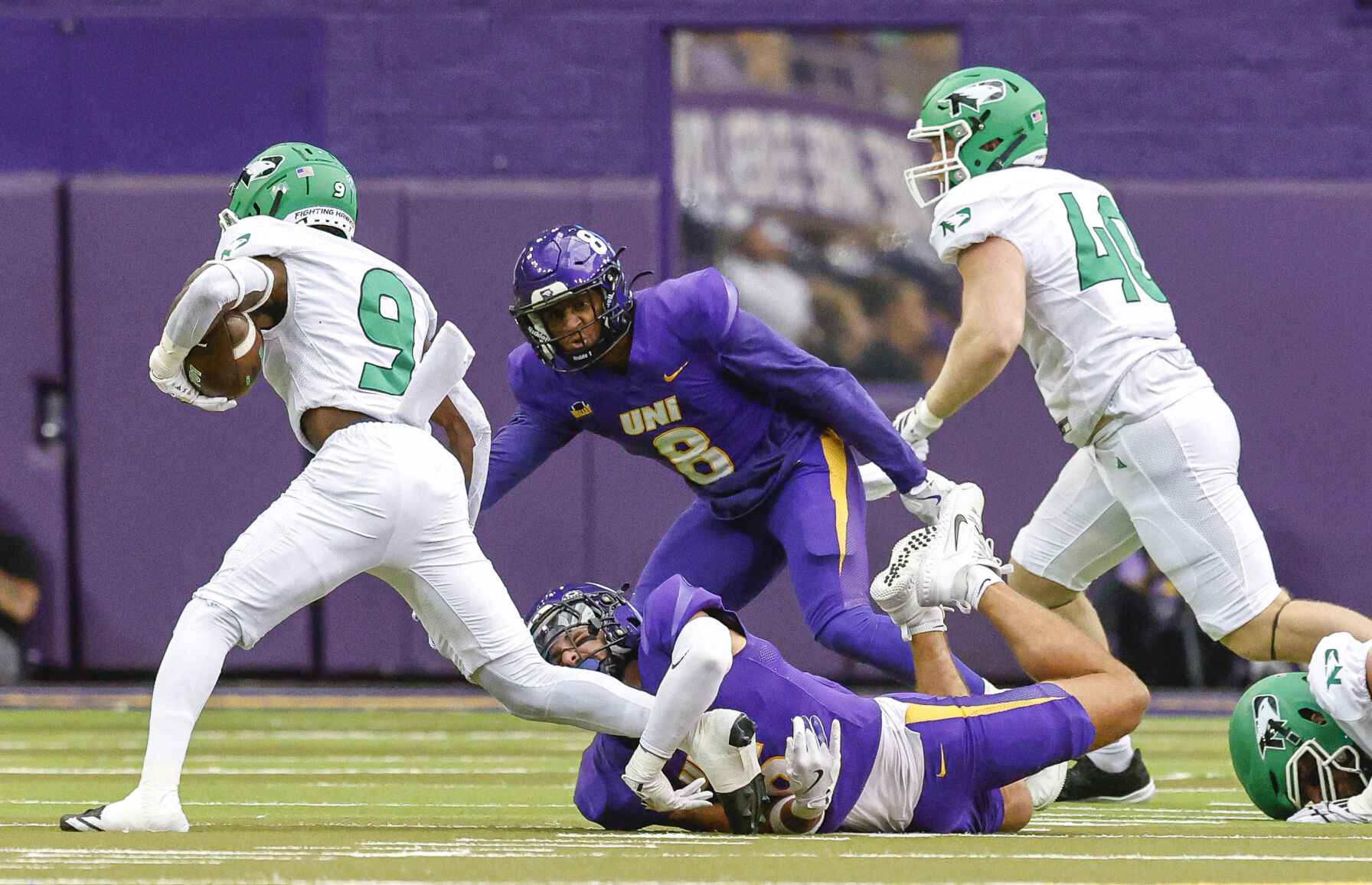 Four Downs from UNI's Homecoming loss to No. 15 North Dakota