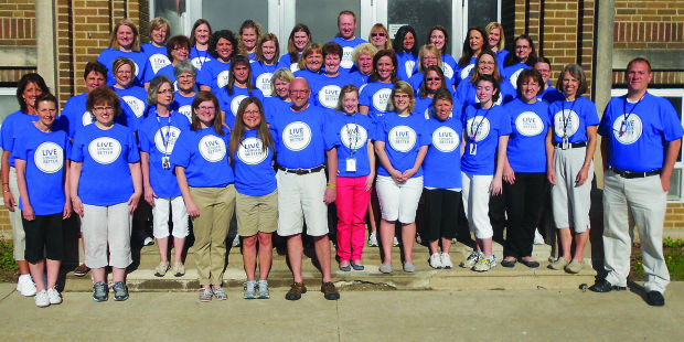 Way to go, Orange Elementary, on your Blue Zone designation!