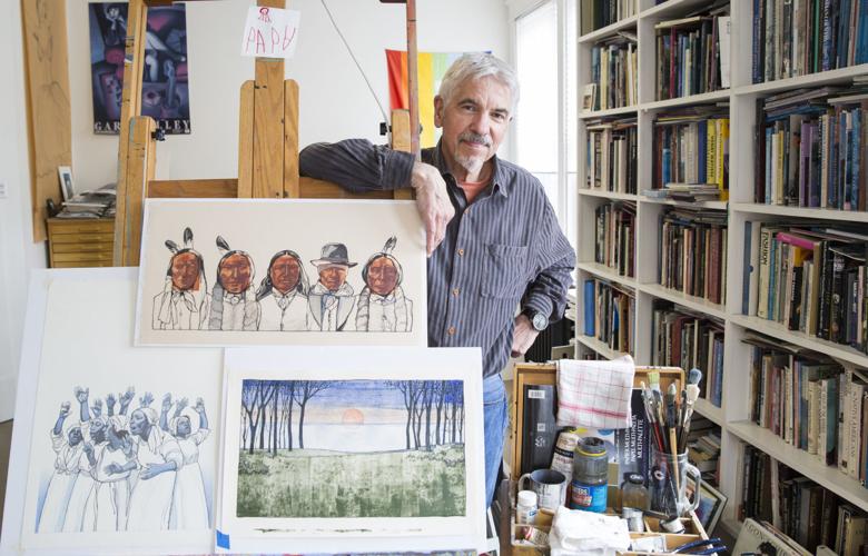 Gary Kelley's Dvorak concert artwork to be shown at Hearst Center