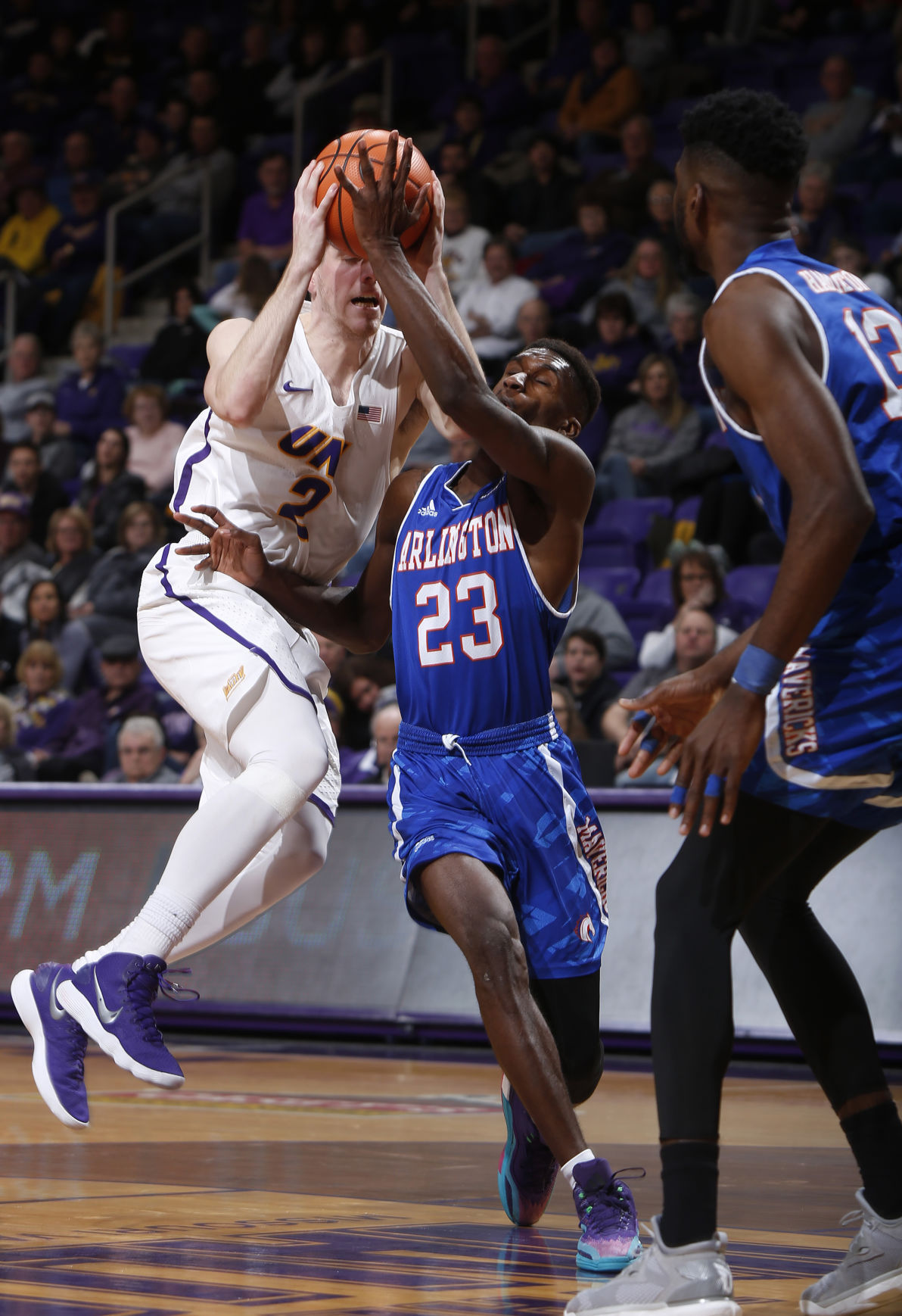 UNI basketball: Late run lifts UNI past UT-Arlington | Men's Basketball ...