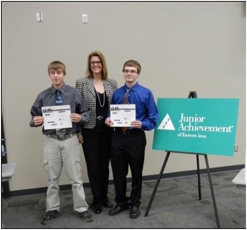 Students earn scholarships at JA Titan Challenge