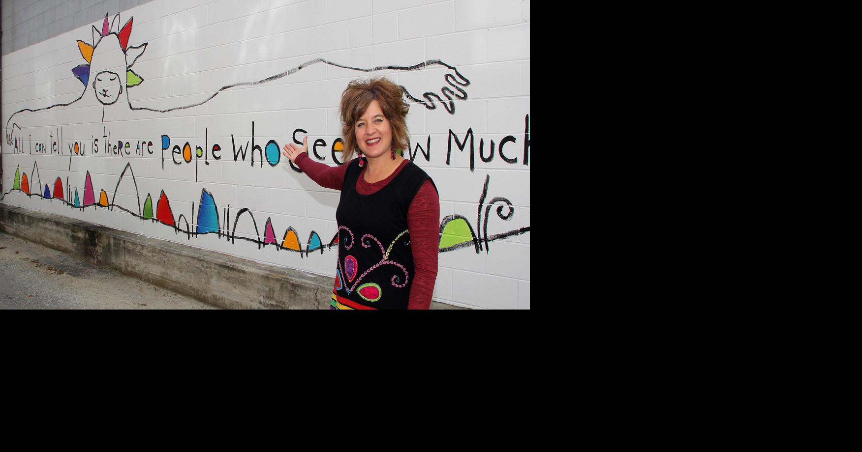 Mural shares message in downtown Decorah