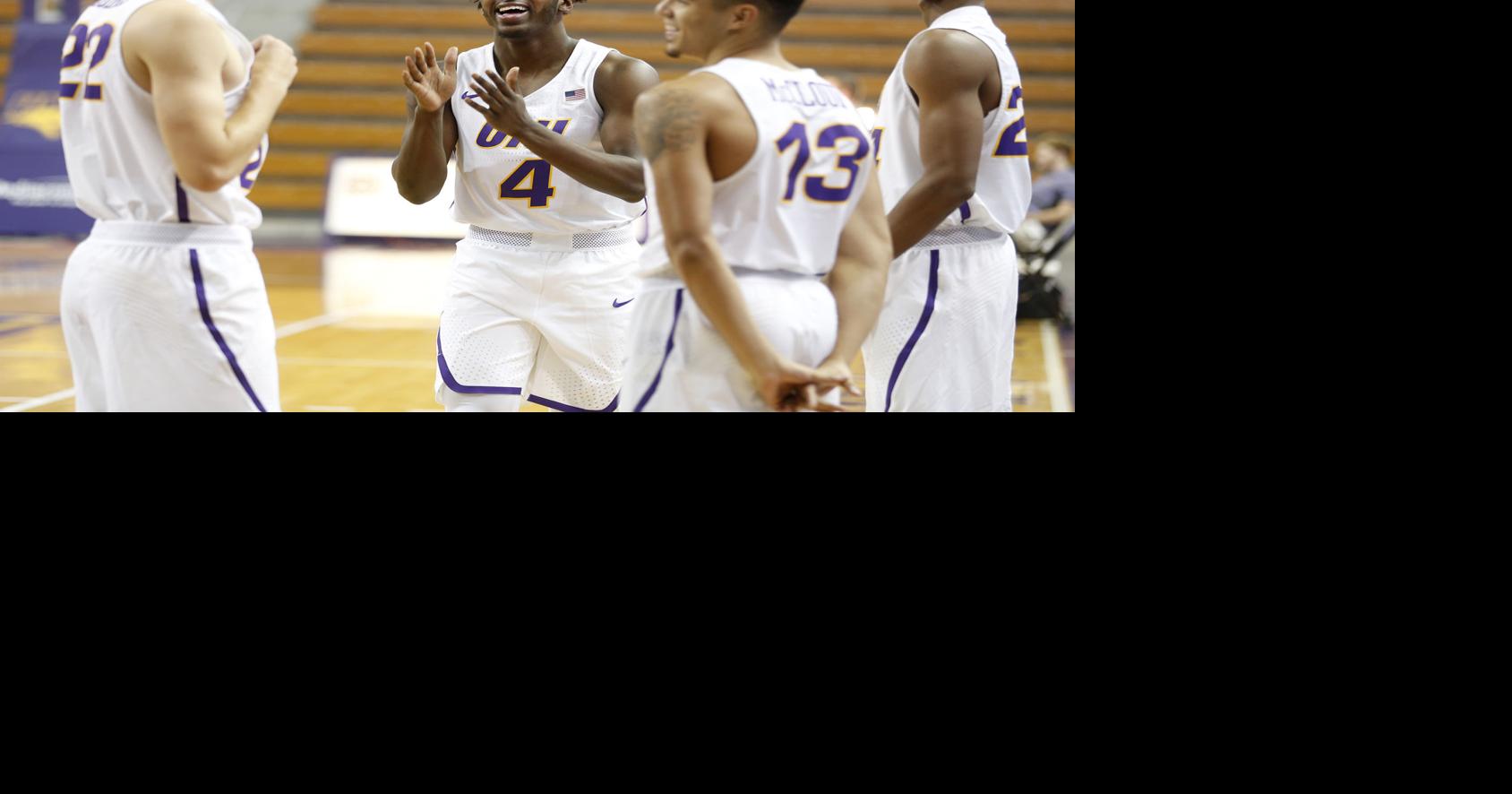 UNI basketball: Panthers' Jacobson says 'Gimme five'