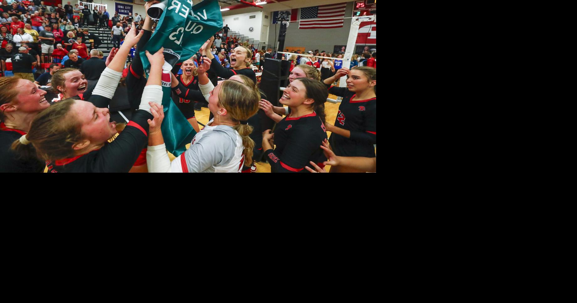 Photos: Cedar Falls volleyball vs. Waterloo West in regional final, Oct. 24