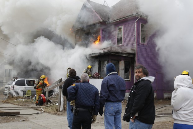 UPDATE: One person dead, one rescued from Vinton Street fire