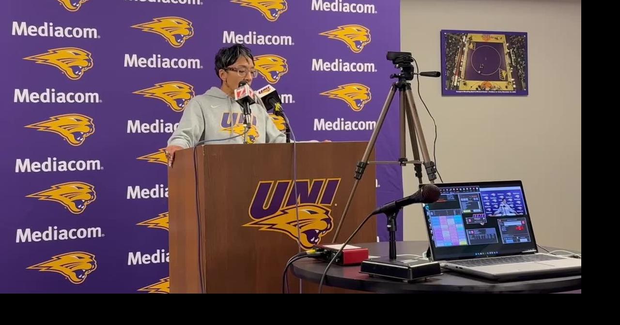 VIDEO: UNI women's basketball coach Tanya Warren talks defense