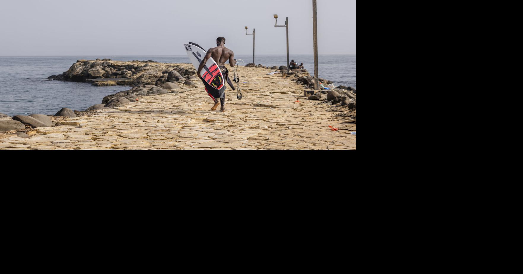 Senegal's top surfer wants a fighting chance for Olympics