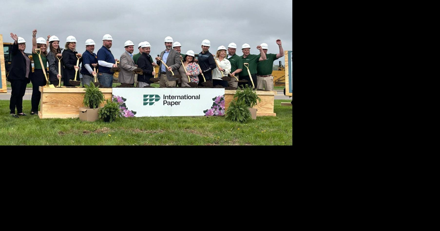 International Paper breaks ground on Waterloo box plant