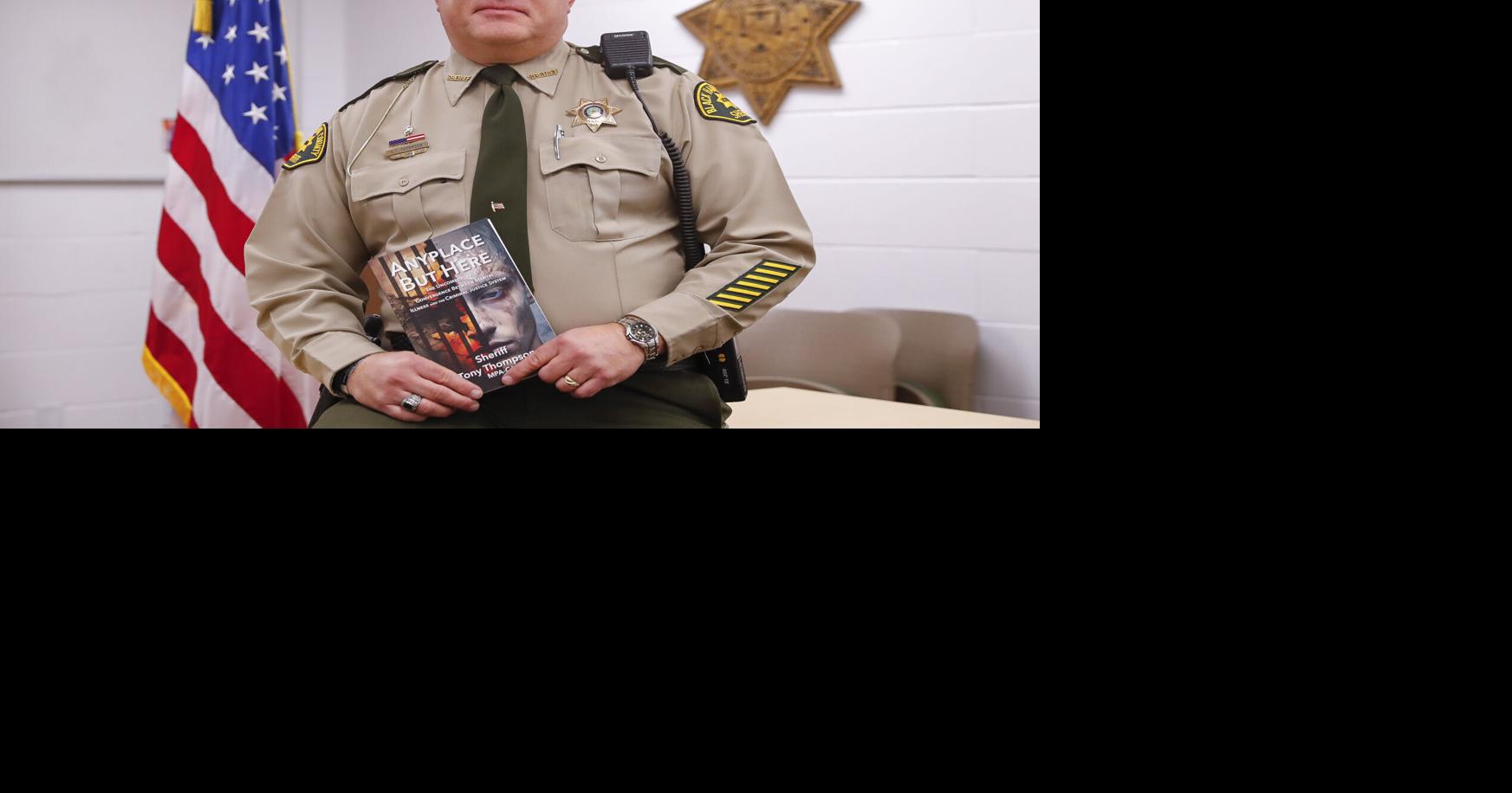 Sheriff Tony Thompson book signings for 'Anyplace But Here'