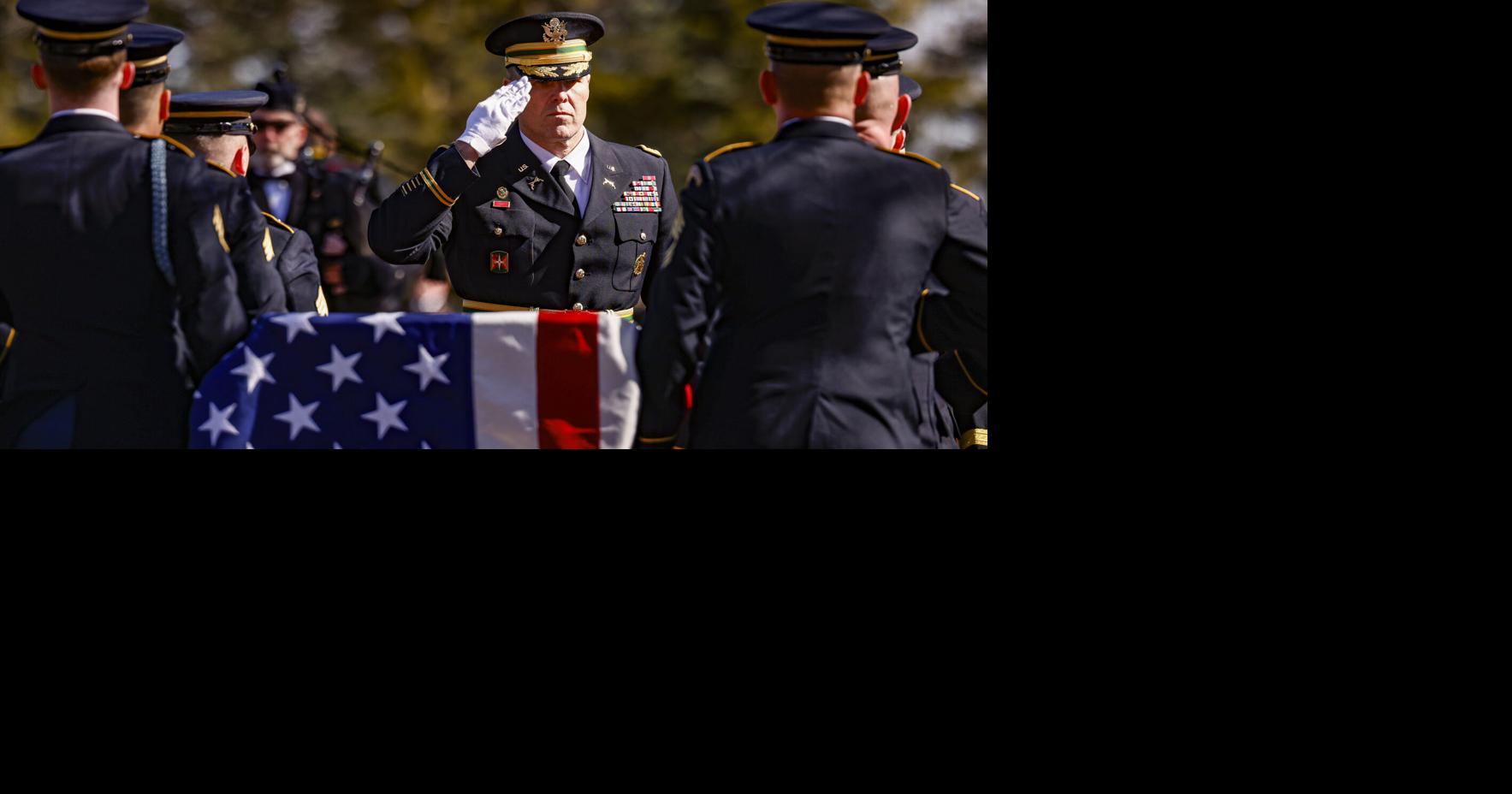 Photos: Funeral Services for Retired Maj. Gen. Evan "Curly" Hultman