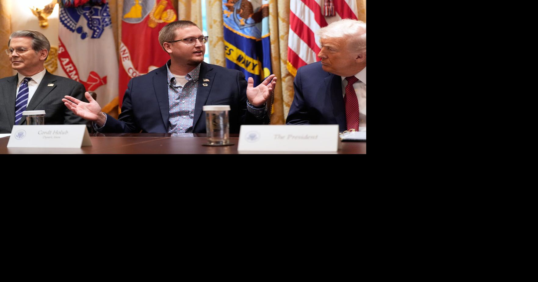 Dysart farmer recounts farm aid conversation with Trump