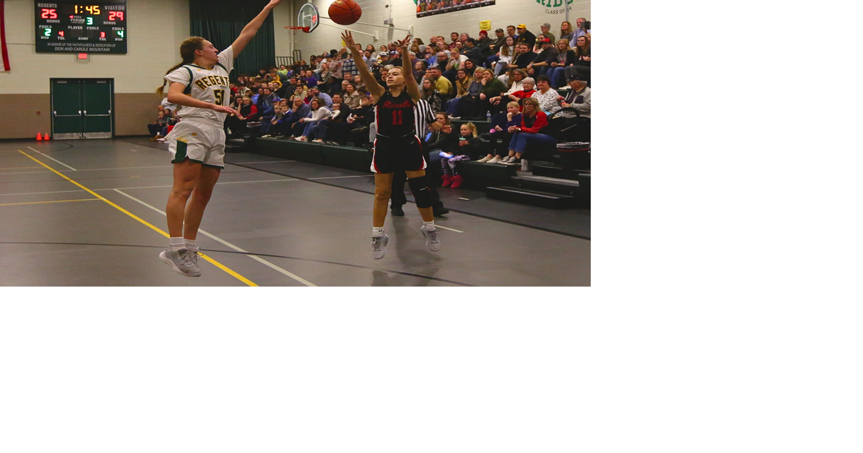 Photos: Waterloo Christian girls basketball vs. Riceville, Jan. 30