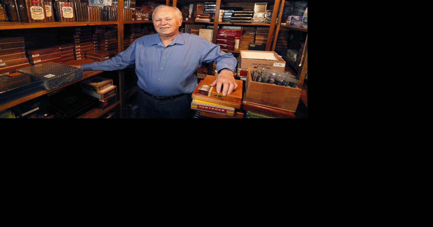 National Cigar Store owner John Eveland celebrates 50 years