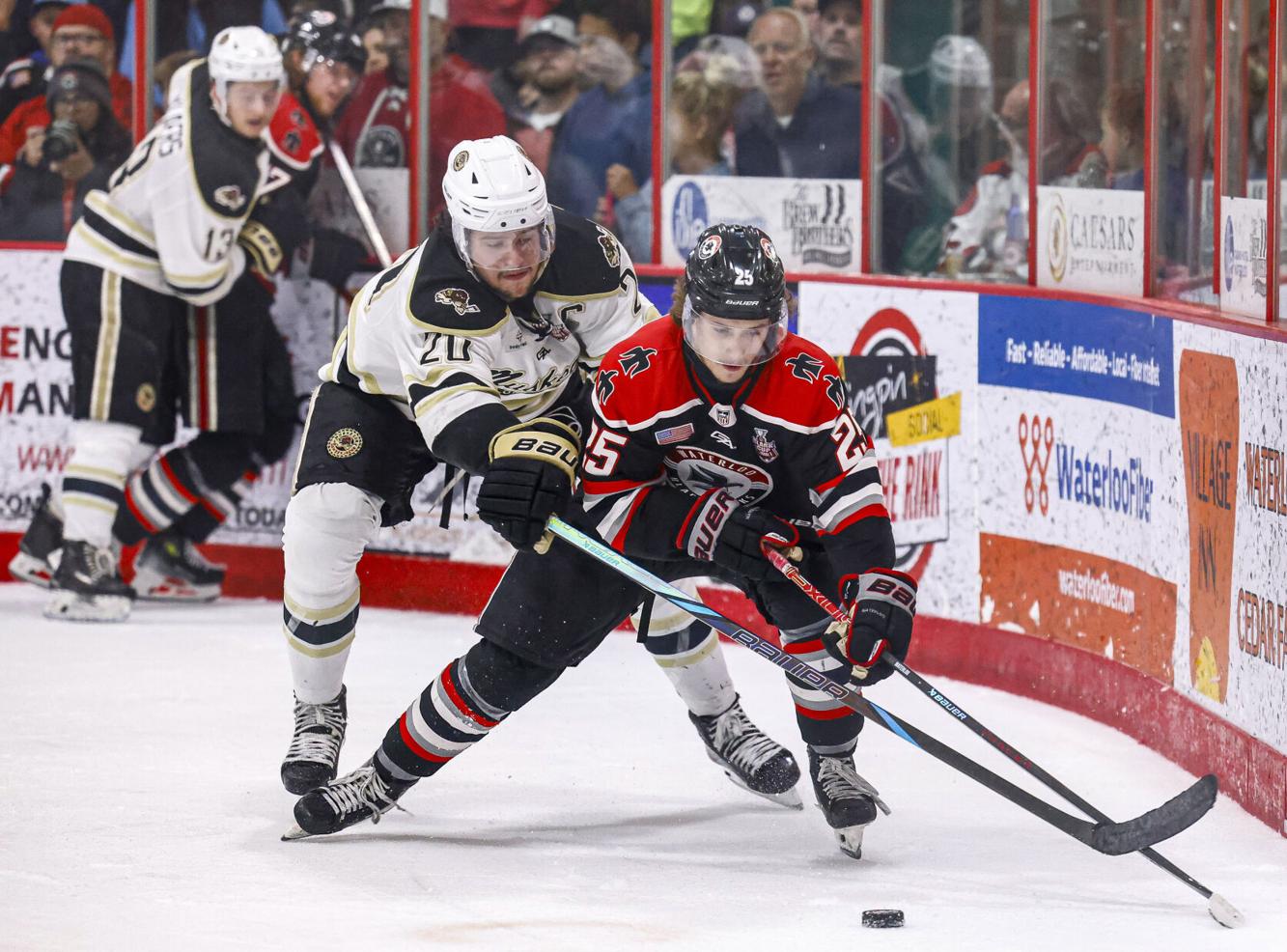 Junior Hockey: Muskegon stuns Waterloo in OT, win Clark Cup