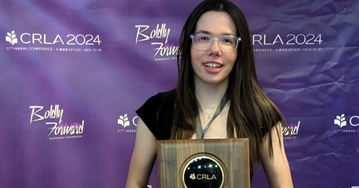 UNI student has received Rick Sheets Outstanding Tutor Award