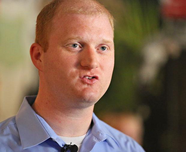 Congress hopeful, Iraq vet, discusses security, Mideast