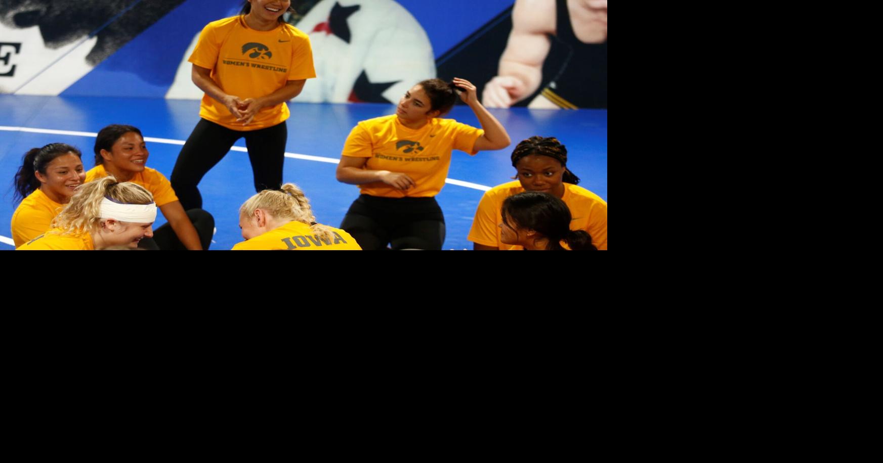 PHOTOS: Clarissa Chun and the Iowa Hawkeyes workout in Waterloo