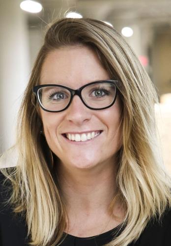 Aubree Taylor, Johanna Kneedler, Cassie Grimsman and Lisa Skubal