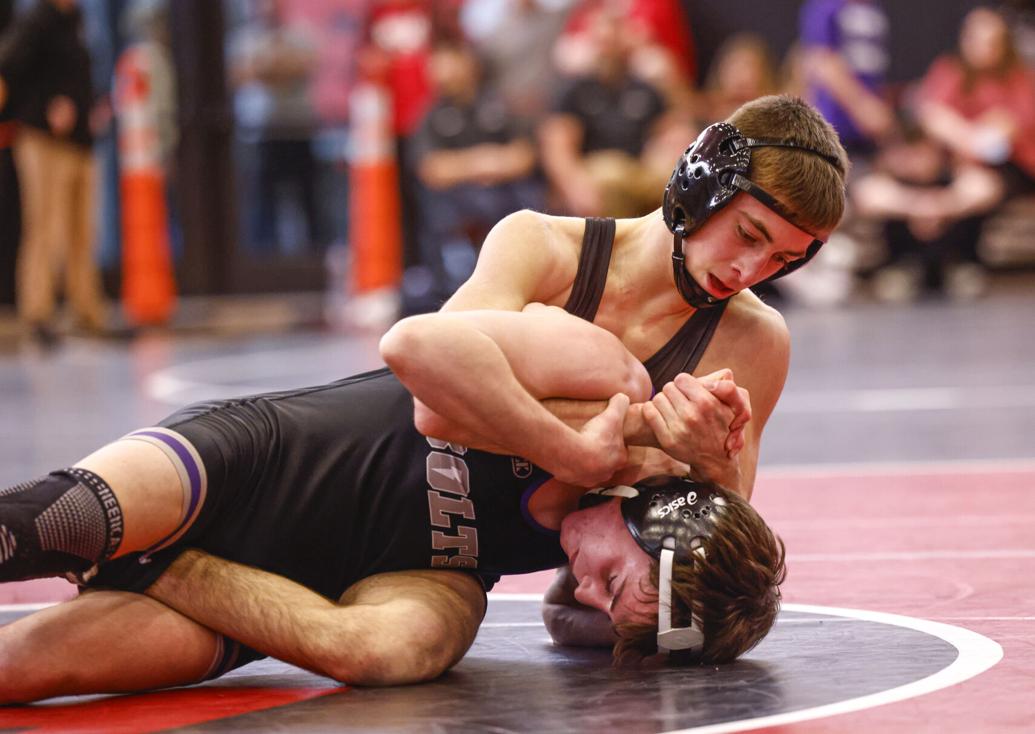 Photos: Class 3A District Wrestling at Cedar Falls, Feb. 14