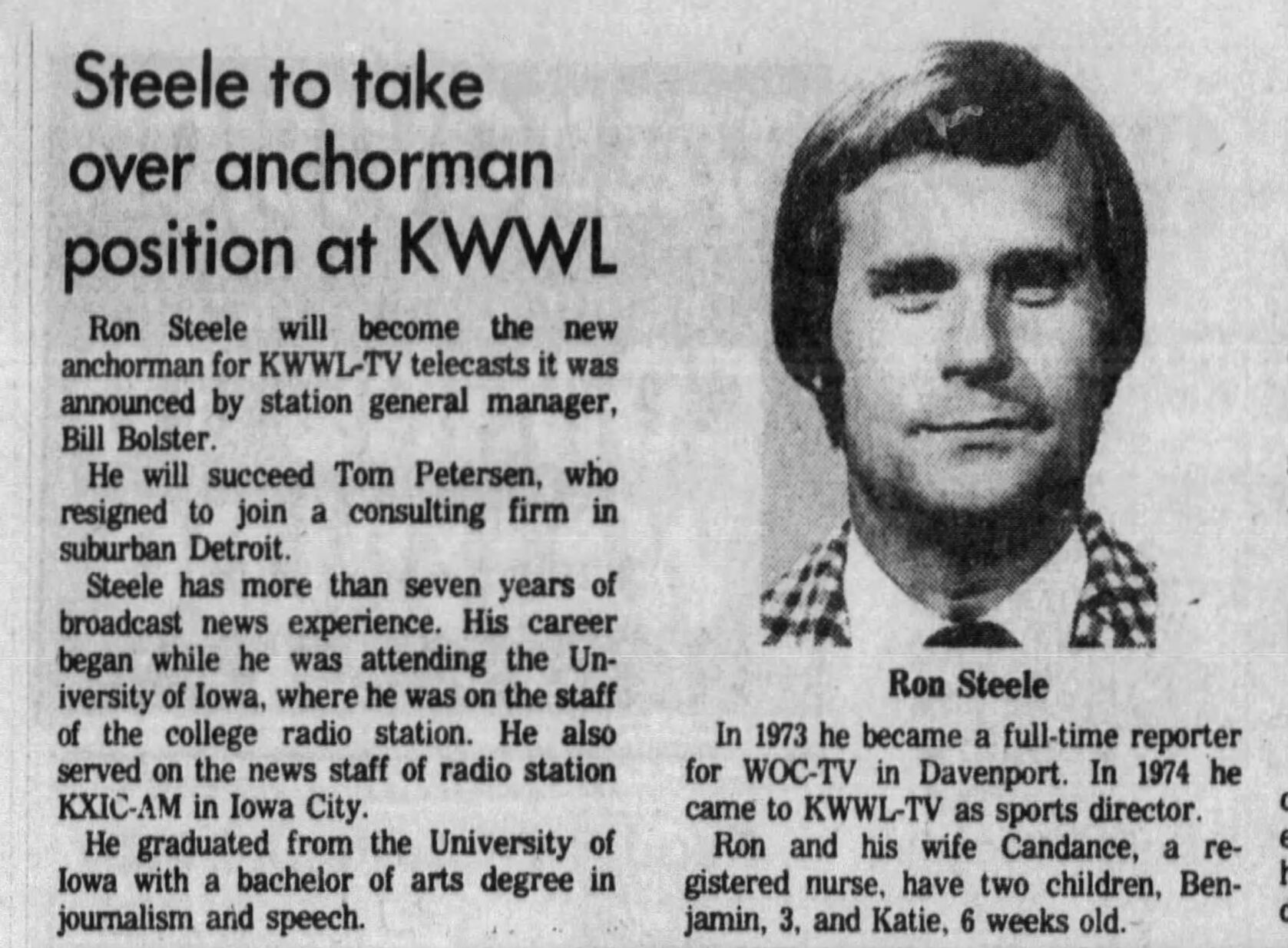 Ron Steele signs off from KWWL after nearly 51 years