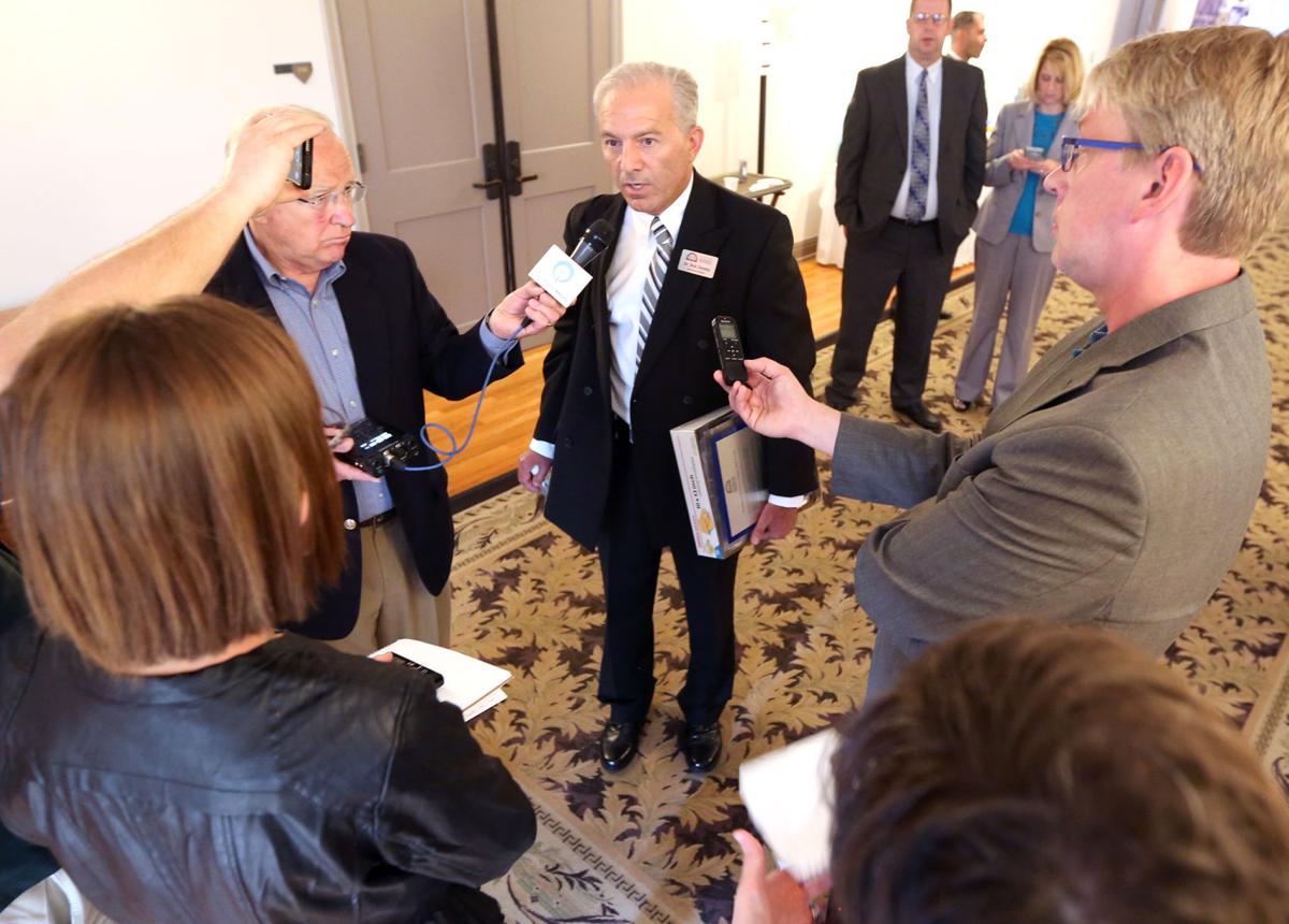 Donley addresses board at his final meeting