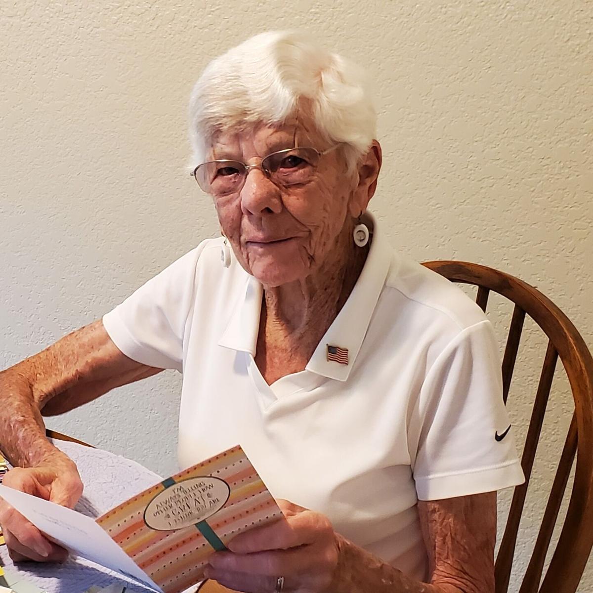 Happy 100th birthday, Marjorie Harned